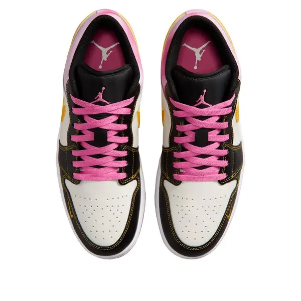 JORDAN 1 Low Se Sneakers - Black/sail/pinksicle