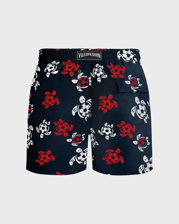 Vilebrequin Stretch Short Swim Trunks - Blue