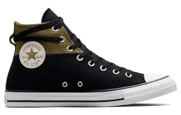 CONVERSE Chuck Taylor All Star High 'crafted Patchwork Black Cosmic Turtle