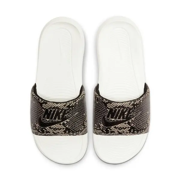 Nike Victori One Printed Slide Snakeskin - White