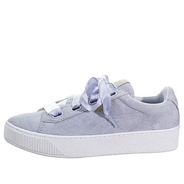 PUMA Platform Ribbon Low Top Sneakers - Lavender