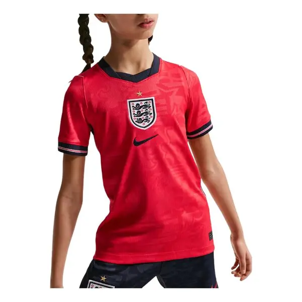 Nike England National Team 2026 Stadium Away Dri-fit Soccer Jersey 'speed Red Obsidian White - Speed Red/obsidian/white