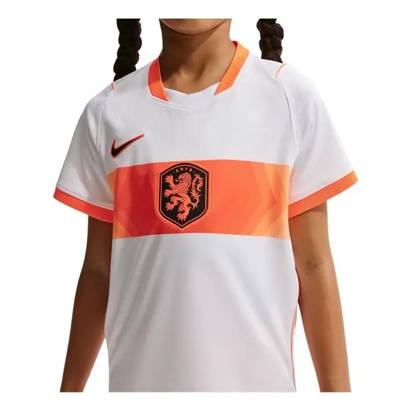 Nike Netherlands National Team 2026 Stadium Away Soccer Jersey - White/hyper Crimson/black