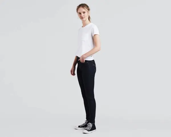 LEVI'S 720 High Rise Super Skinny Jeans - Celestial Rinse