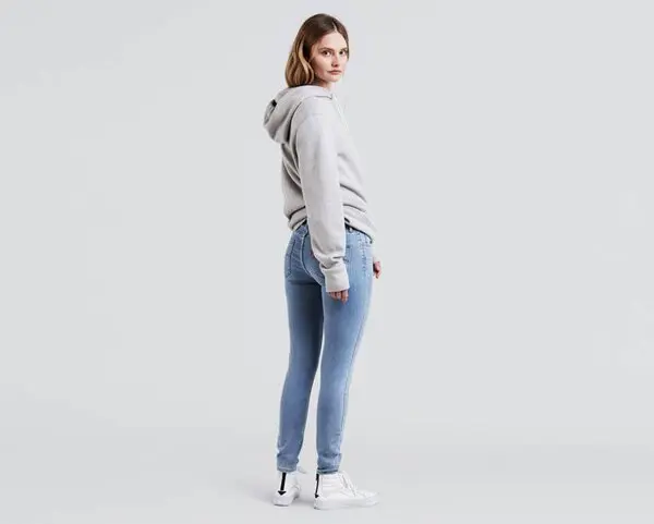 LEVI'S 720 High Rise Super Skinny Jeans - Azurite