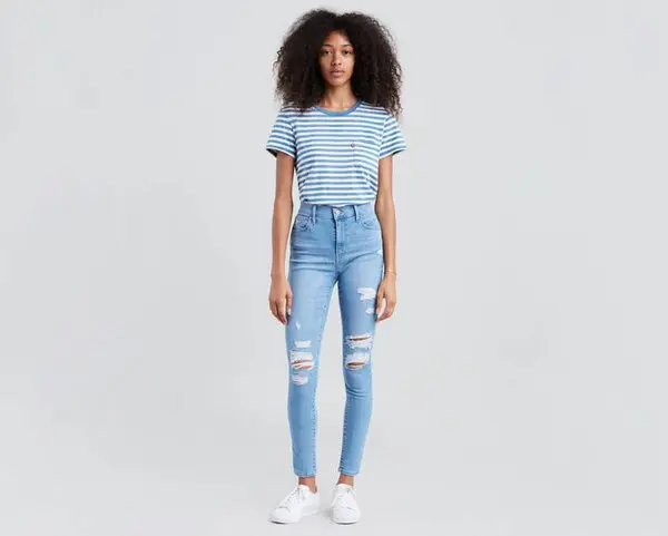 LEVI'S 720 High Rise Super Skinny Jeans - Roger That
