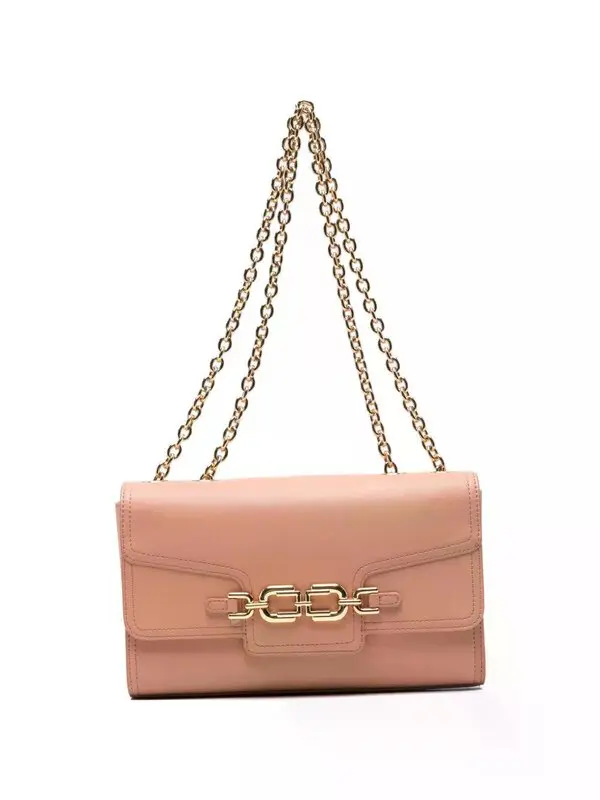 Elisabetta Franchi Chain-link Shoulder Bag - Pink
