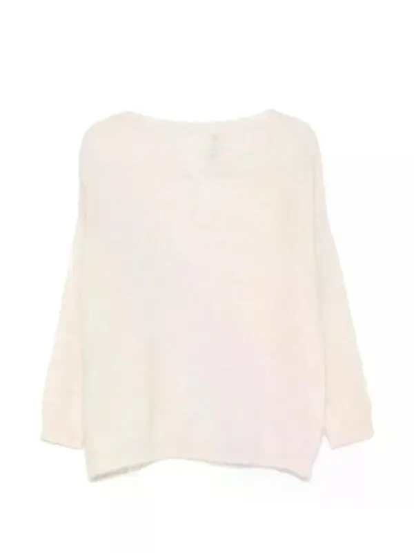 D.exterior Side-slit Sweater