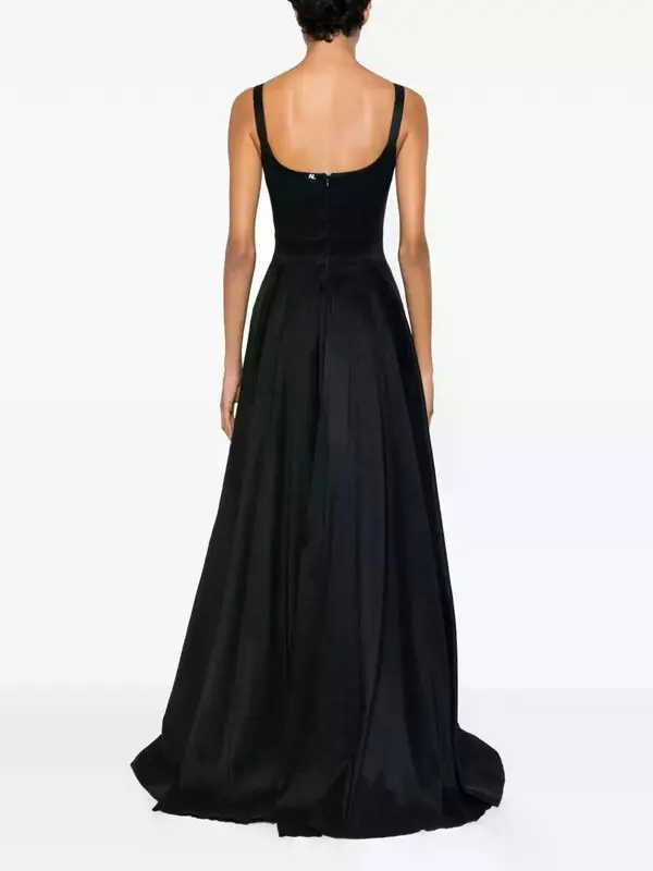 ALESSANDRO LEGORA Crystal-embellished Maxi Dress