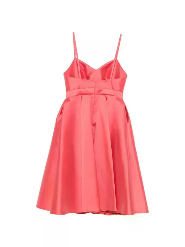 ALESSANDRO LEGORA Flower Embellished Mini Dress - Pink