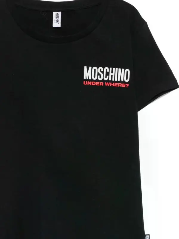 Moschino Print Cotton T-shirt