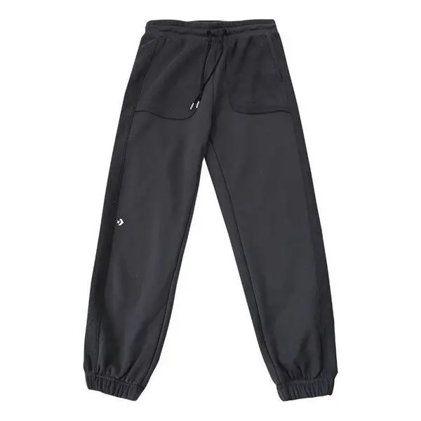 CONVERSE Loose Fleece Sweatpants Asia Sizing - Black