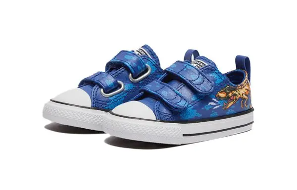 CONVERSE Chuck Taylor All Star Low Top Sneakers With Dinosaur Print