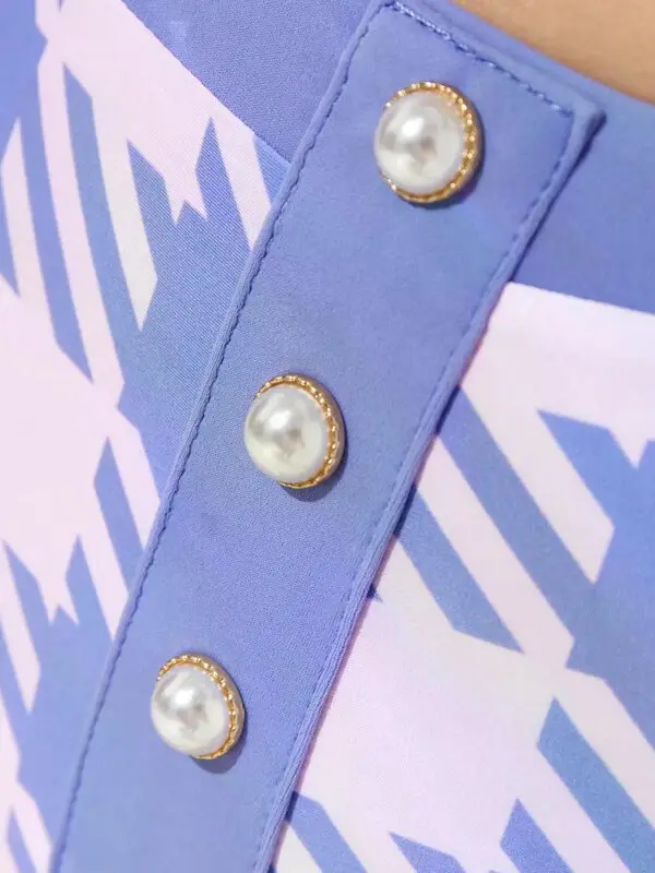 Beach Riot Isle Pearl-button Bikini Top