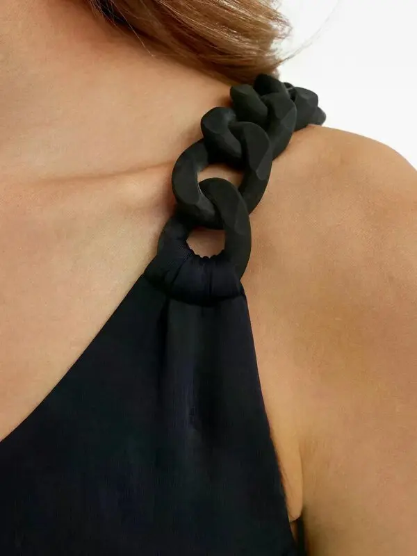 LENNY NIEMEYER Asymmetric Chain Bikini Top