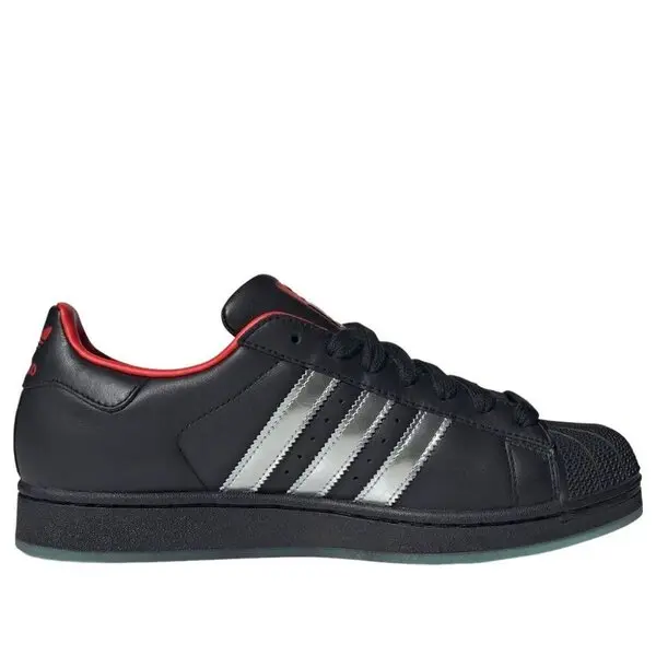 Adidas X Coca-cola Superstar Sneakers - Black/metallic Silver