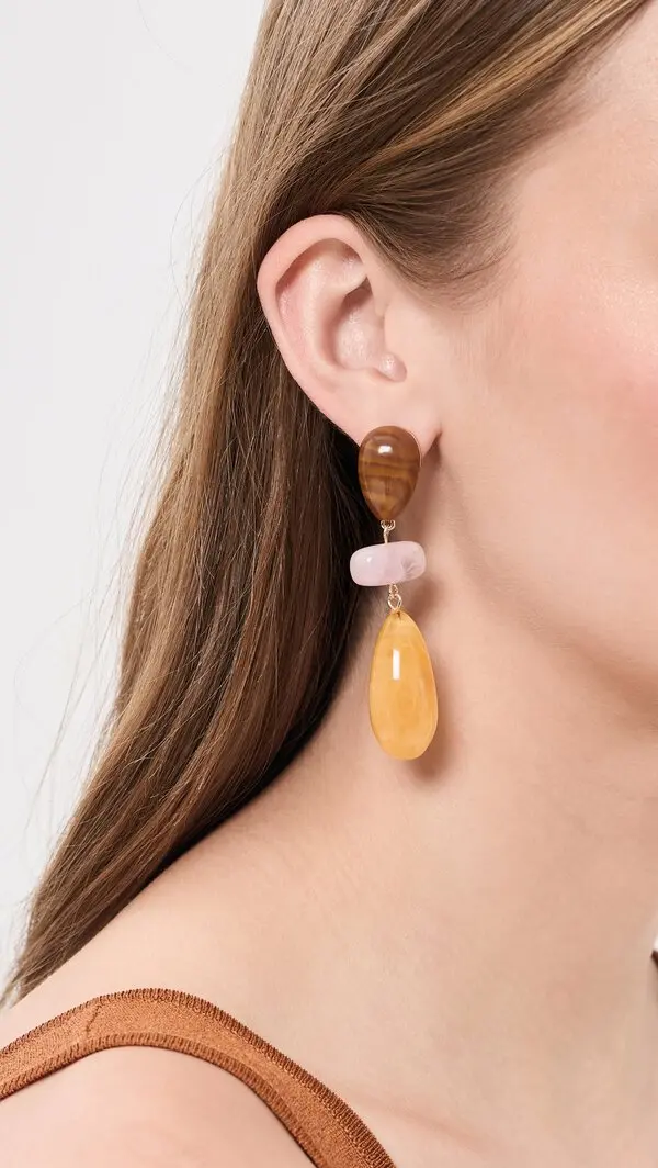 Baublebar Phoebe Resin Drop Earrings