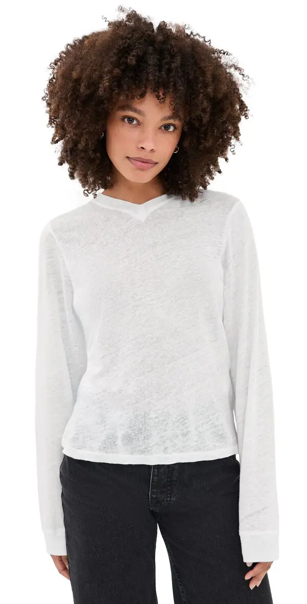 IRO PARIS Selhy Tee - Porcelain White