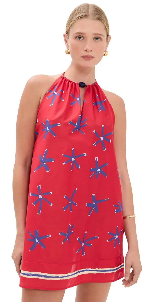 Staud Dani Dress - Painted Foulard