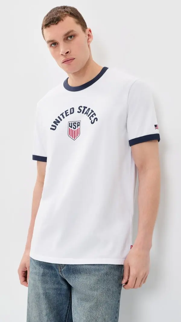LEVI'S X World Cup Usa Ringer Tee