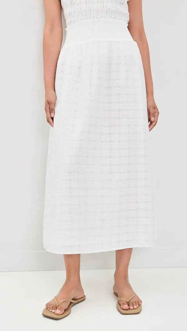 Hill House Home The Delphine Nap Skirt - White
