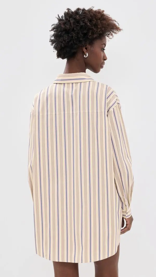 VRG GRL June Butter Striped Shirt