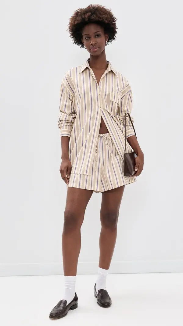 VRG GRL June Butter Striped Shirt