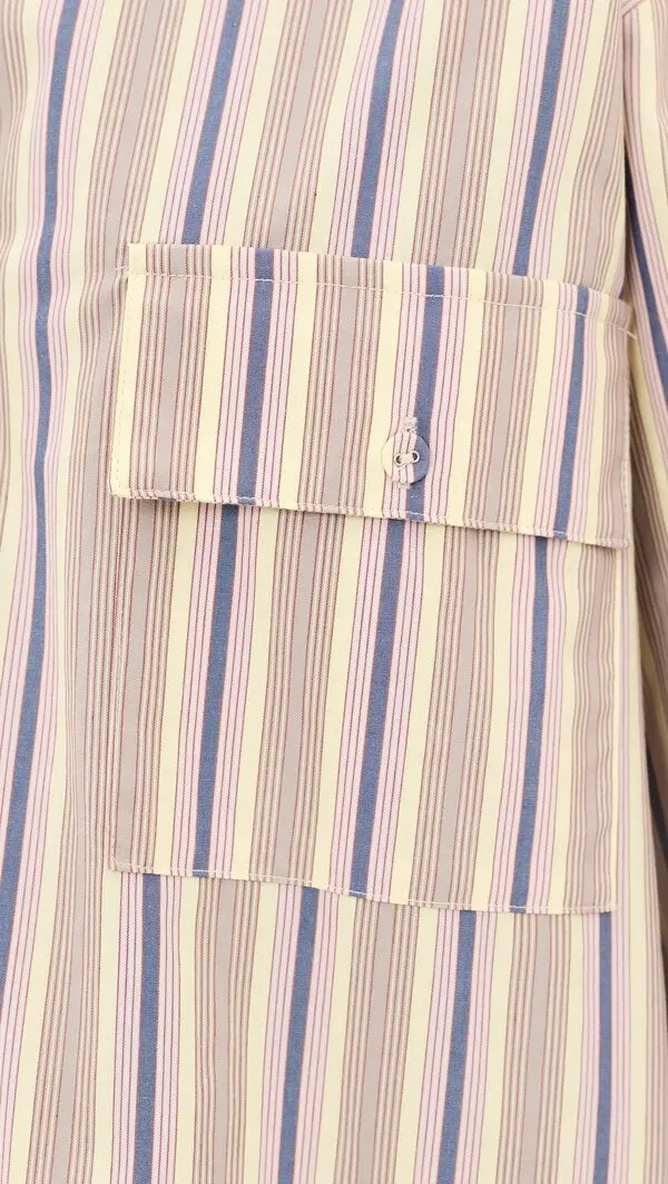 VRG GRL June Butter Striped Shirt