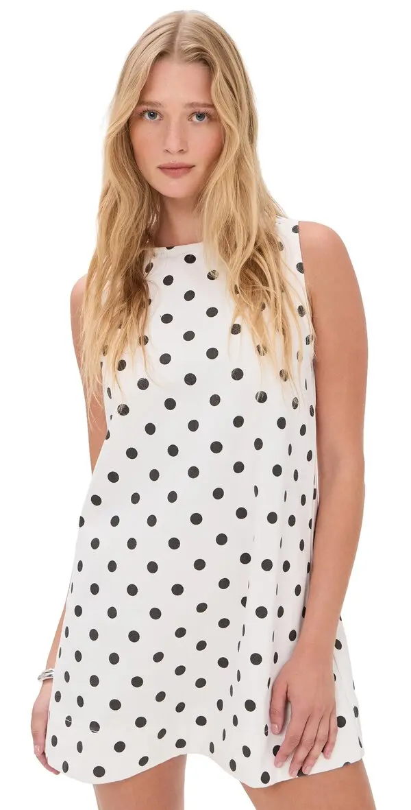 VRG GRL Aftersun Denim Mini Dress - Spot