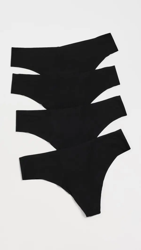 Commando Butter Mid-rise Thongs 3 Pack