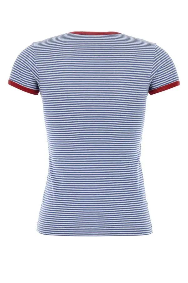 Prada Embroidered Cotton T-shirt