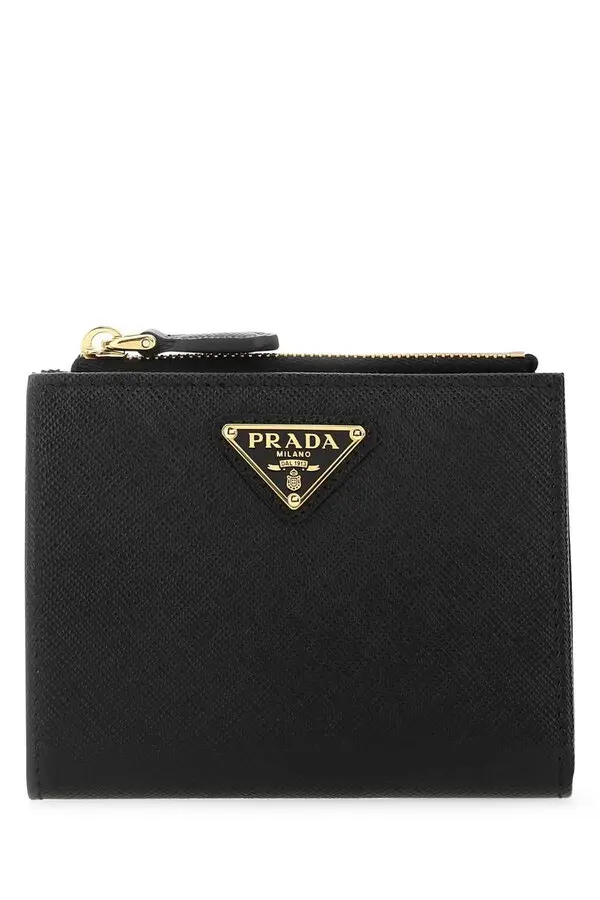 Prada Leather Wallet - Black