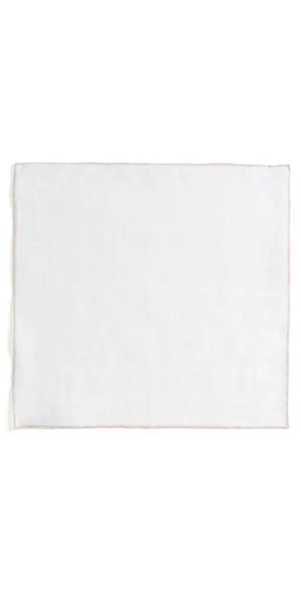 BOSS Pocket Linen Square - Open Beige