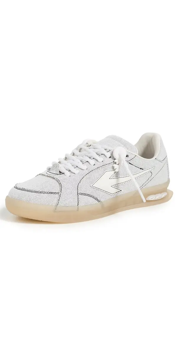 Off-White Denim End Of Play Sneakers - White