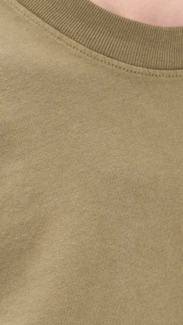 AGOLDE Bryce Cap Sleeve Tee
