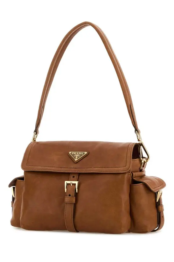 Prada Nappa Leather Shoulder Bag