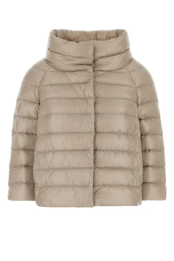 Herno Sand Nylon Down Jacket - Brown