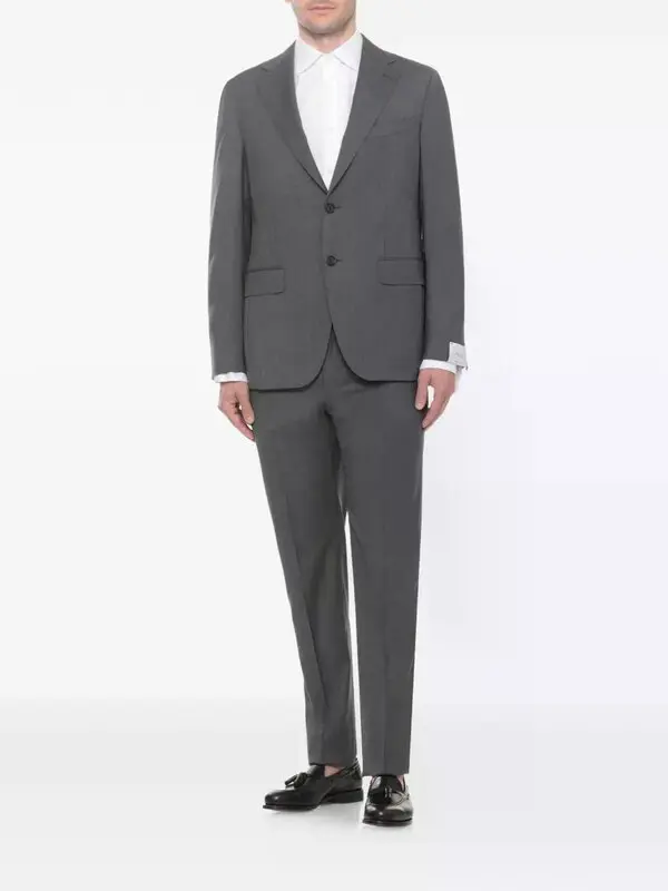 Caruso Single-breasted Notched-lapel Suit