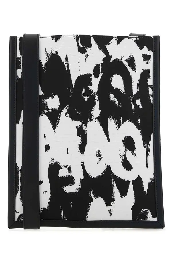 Alexander McQueen Printed Nylon Crossbody Bag - Multicolor