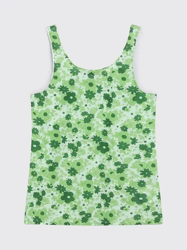 Miu Miu Floral Print Top - Multicolor