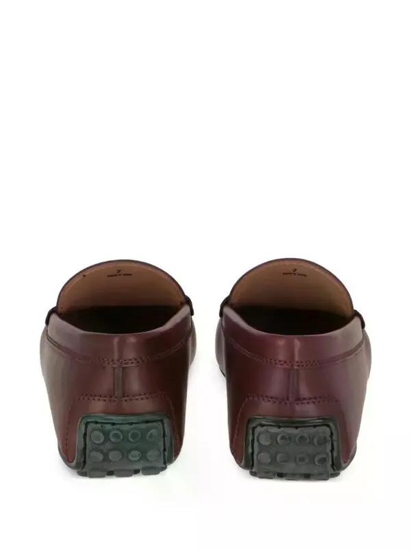 TOD'S T Timeless Leather Loafers - Brown