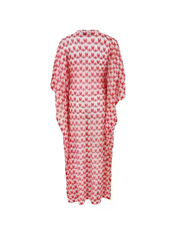 Missoni Zigzag Knit V-neck Dress