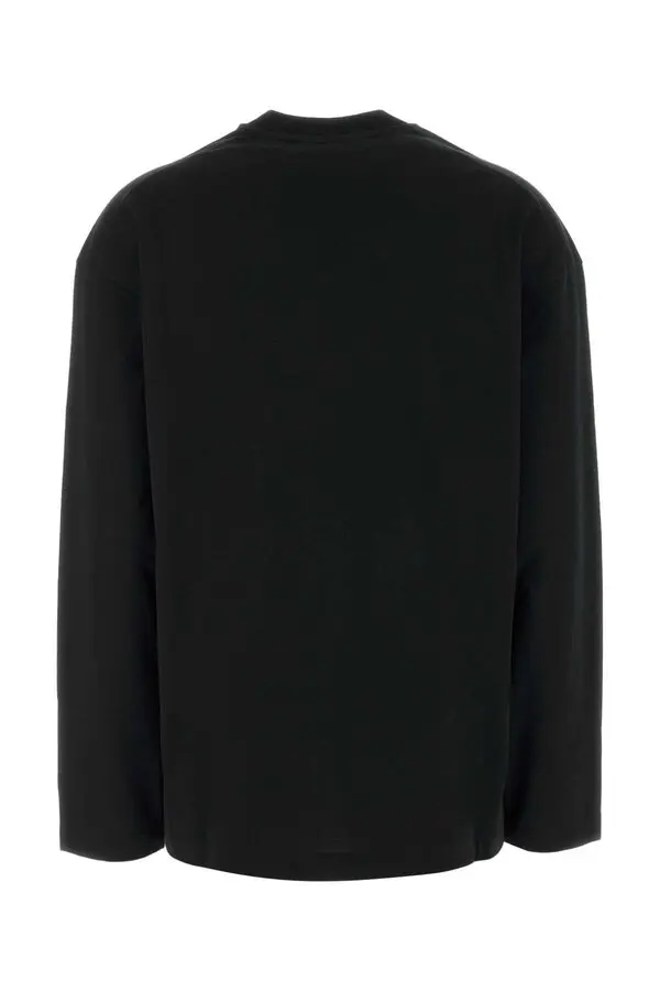 JIL SANDER Cotton T-shirt - Black