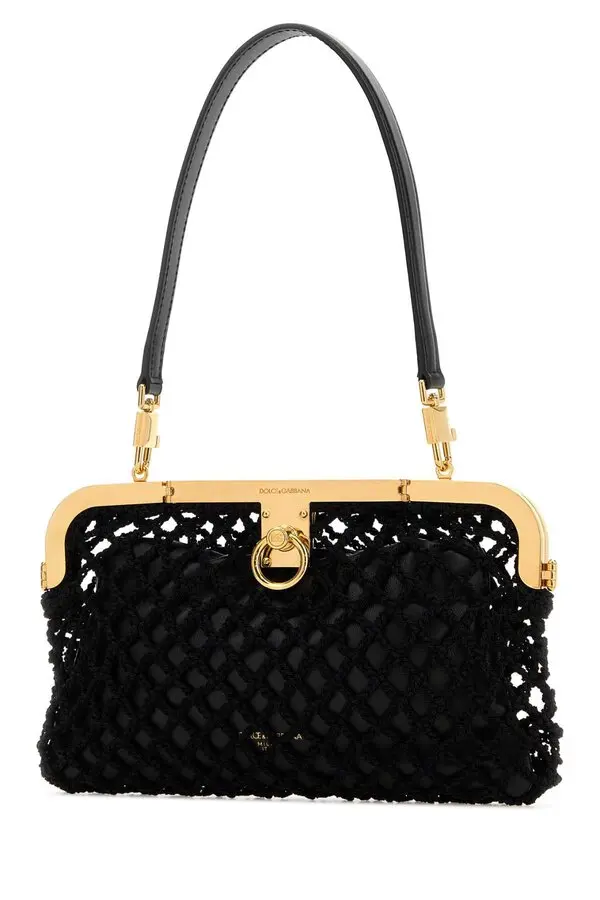 Dolce & Gabbana Crochet Amanda Handbag
