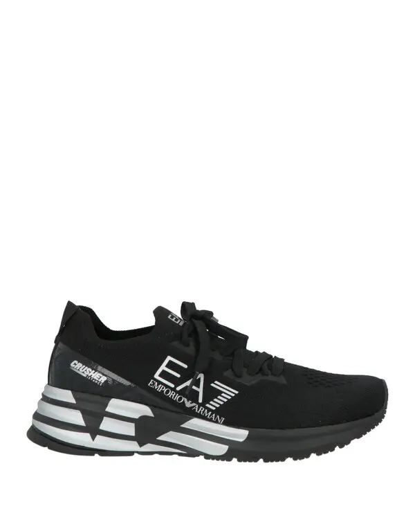 EA7 Polyester Knit Sneakers