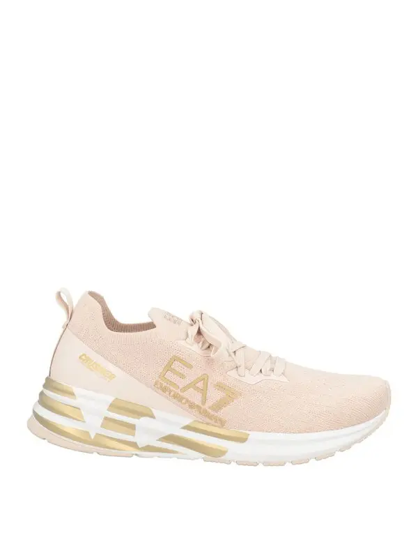 EA7 Polyester Knit Sneakers