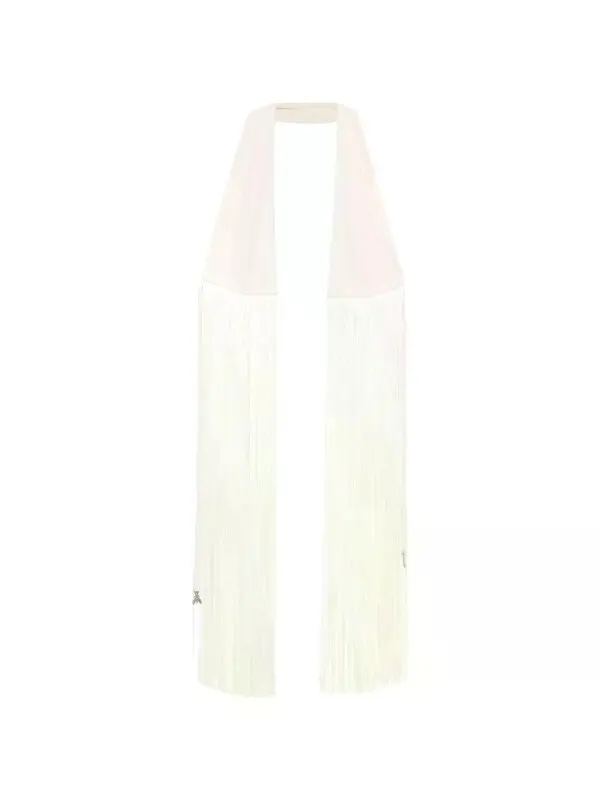 Patrizia Pepe Fringed Halter-neck Top