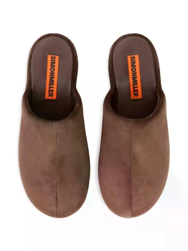SIMONMILLER Bubble Suede Mules