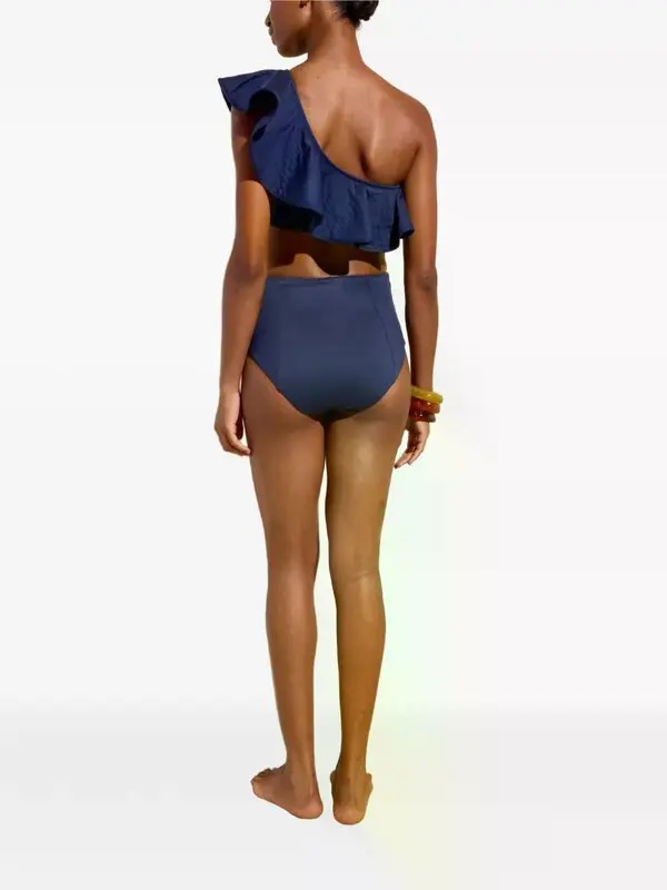 MARIE OLIVER Ruffled One-shoulder Bikini