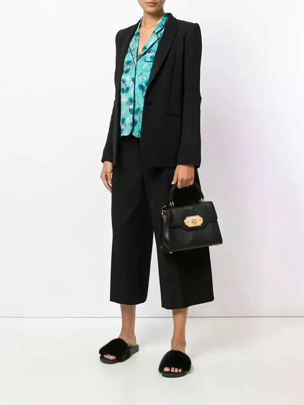 Dolce & Gabbana Welcome Tote In Leather - Black
